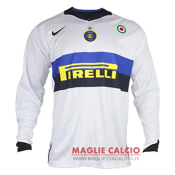 nuova seconda divisione magliette manica lunga inter milan retro 2005 ...